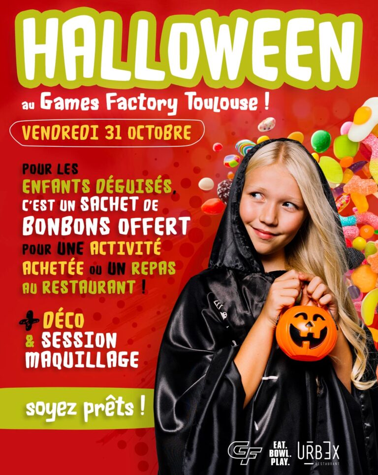 Halloween au games factory toulouse ! - gamesfactorytoulouse
